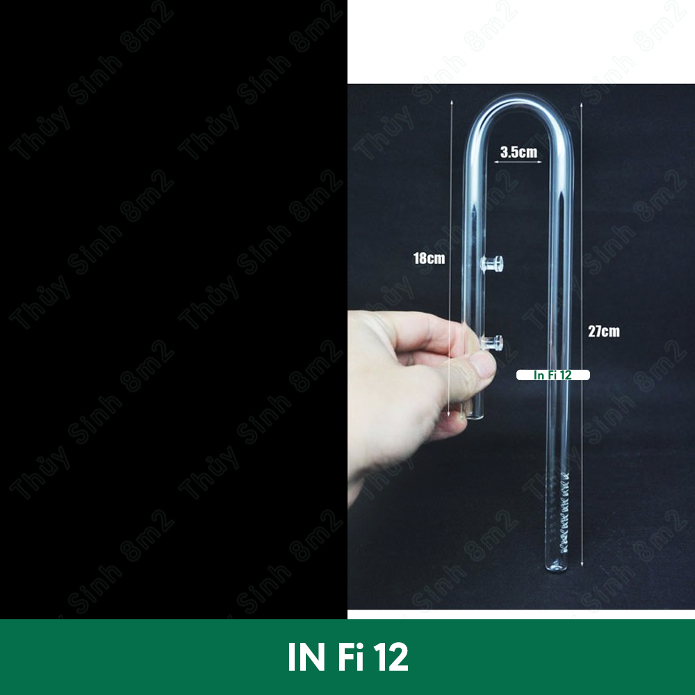 (Cao Cấp) In Out Thủy Tinh, In Out Fi 12, Fi 16 Cho Lọc Thủy Sinh | 8m2 ...