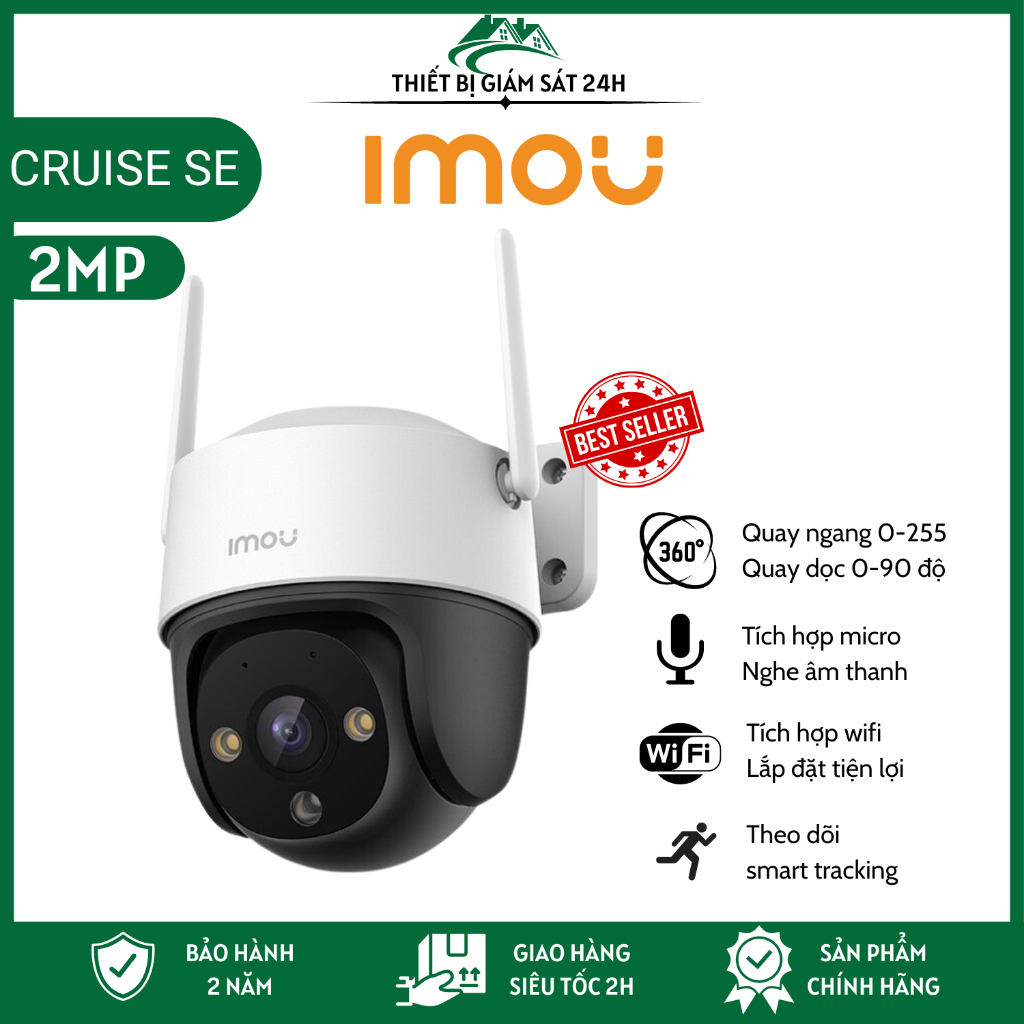 Camera IMOU 2MP IPC-S21FP chính hãng Vinago, tích hợp mic | Shopee Việt Nam