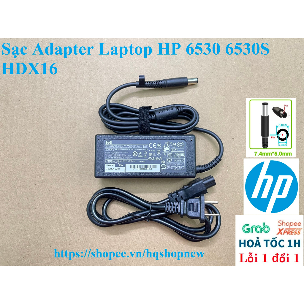 ⚡️[Sạc zin] Sạc Adapter Laptop HP 6530 6530S HDX16 | Shopee Việt Nam