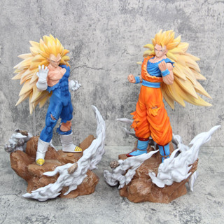 [ hỏa tốc hcm ][ Vũ Trí Ba ] mô hình siêu to 36cm son goku ssj3 songoku ...