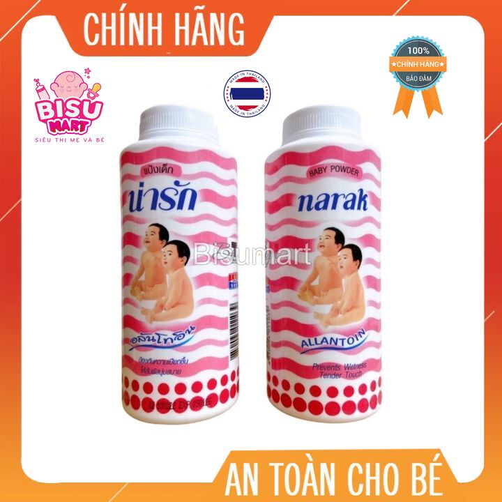 Phấn Rôm Narak chống ẩm, hâm, sẩy cho bé Hàng Thái Lan chai 25gr ...