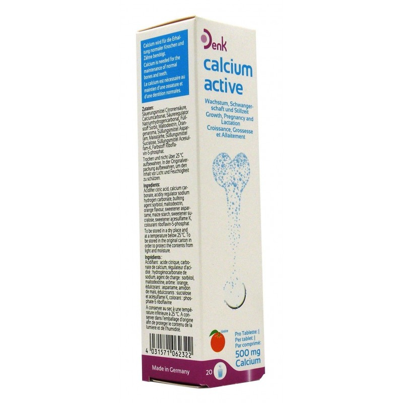 Viên sủi bổ sung canxi Calcium Active Denk | Shopee Việt Nam