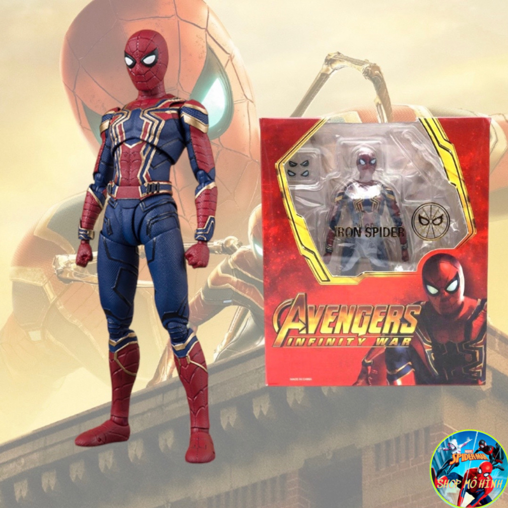 [HÀNG SẴN-HỎA TỐC] Mô hình Iron Spider Man Avengers Infinity War SHF ...