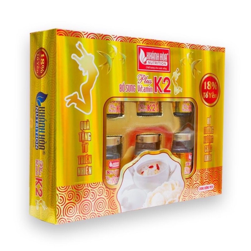 Hộp Yến xào Khánh Hoà nutrition 18% tổ Yến trưng đường phèn Plus ...