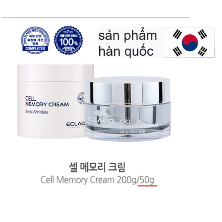 Kem nhớ tế bào - chống nhăn 50g. Công ty TNHH ECLADO Hàn Quốc. Cell Memory Cream 50g | Shopee ...