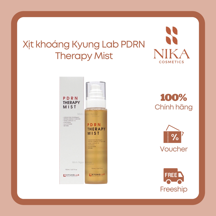 Xịt khoáng Kyung Lab PDRN Therapy Mist 150ml [Nika Cosmetics] | Shopee ...