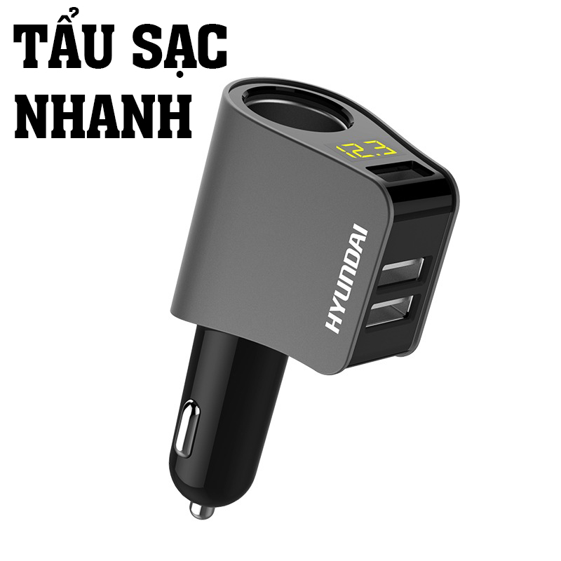 Tẩu sạc ô tô sạc nhanh điện thoại di động - D1621 | Shopee Việt Nam