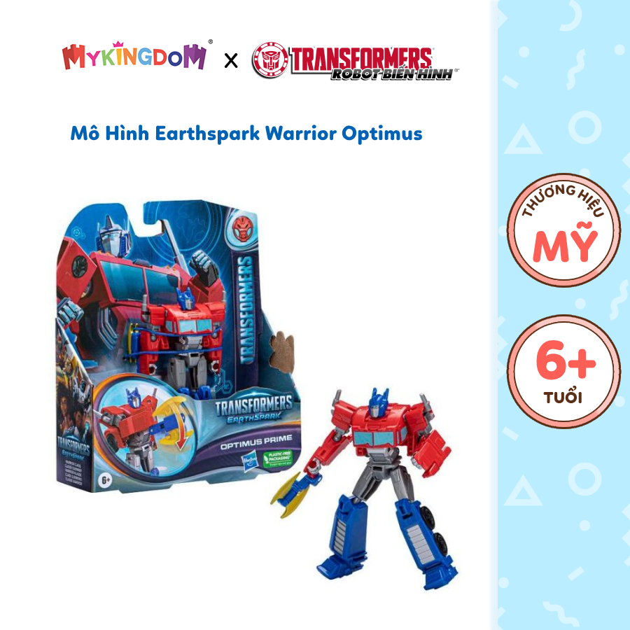 Đồ Chơi TRANSFORMERS Mô Hình Earthspark Warrior Optimus F6724/F6230 ...
