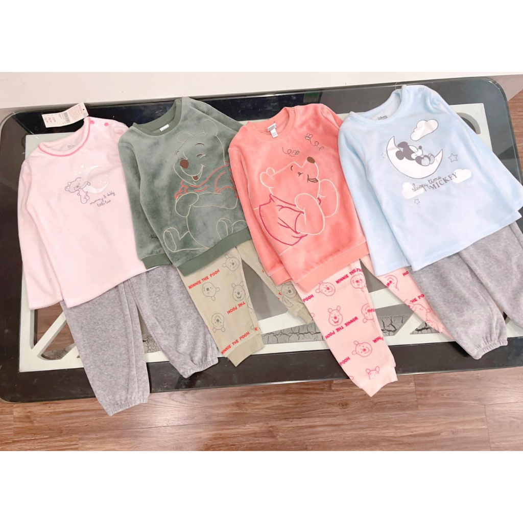 Bộ nỉ nhung ZY baby xuất xịn siêu đẹp | Shopee Việt Nam