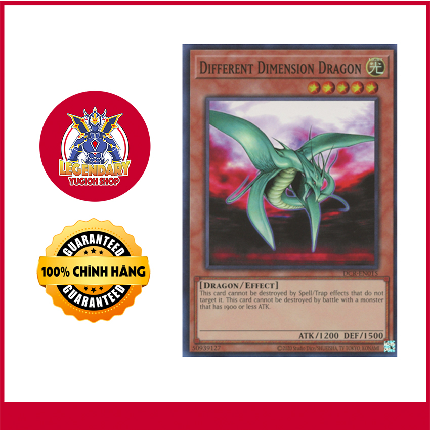 [Thẻ Bài Yugioh Chính Hãng] Different Dimension Dragon | Shopee Việt Nam