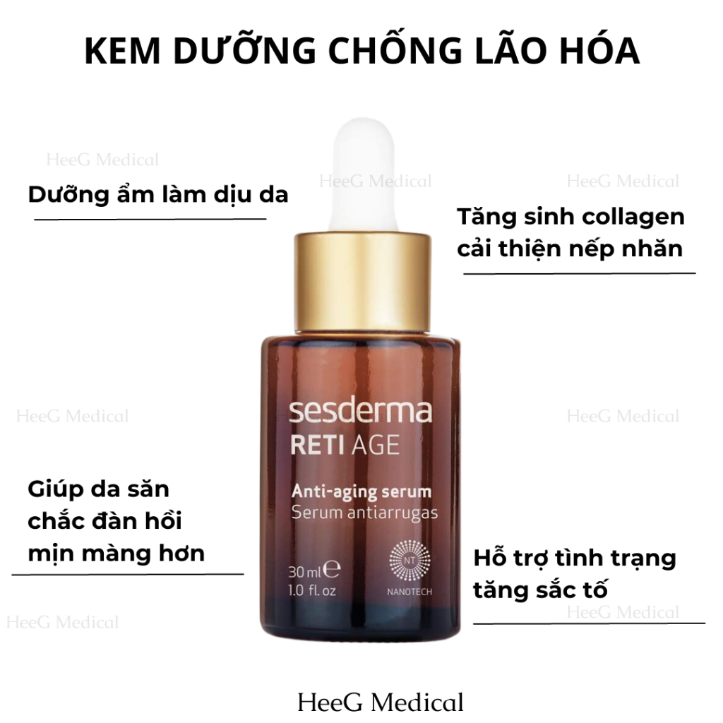 [CHÍNH HÃNG] Tinh Chất Chống Lão Hóa Retiage Sesderma 30ml | Shopee ...