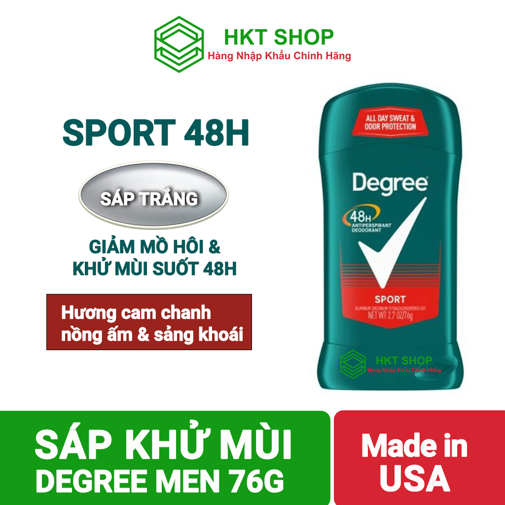 Lăn sáp khử mùi nam Degree Men 76G_HKT Shop | Shopee Việt Nam