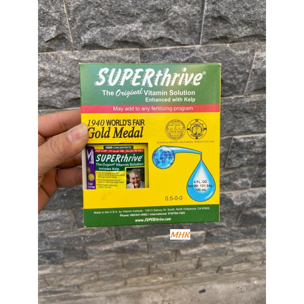 Phân bón lá , dd siêu dinh dưỡng SuperThrive USA ! Hiệu quả tốt kích rễ , điều hòa sinh trưởng ...