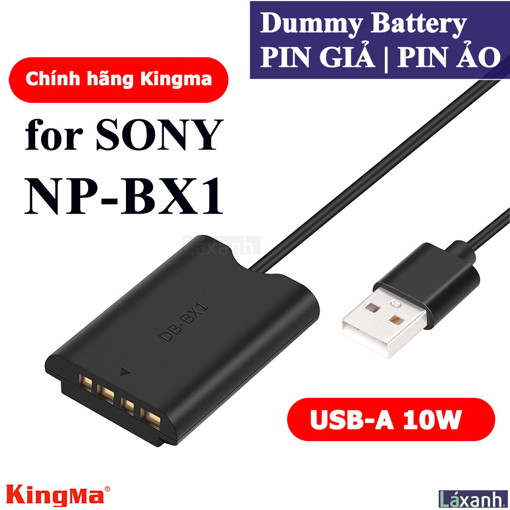 Dummy Sony NP-BX1 | Pin giả pin ảo pin dummy battery Sony ZV1 RX1 RX100 ...