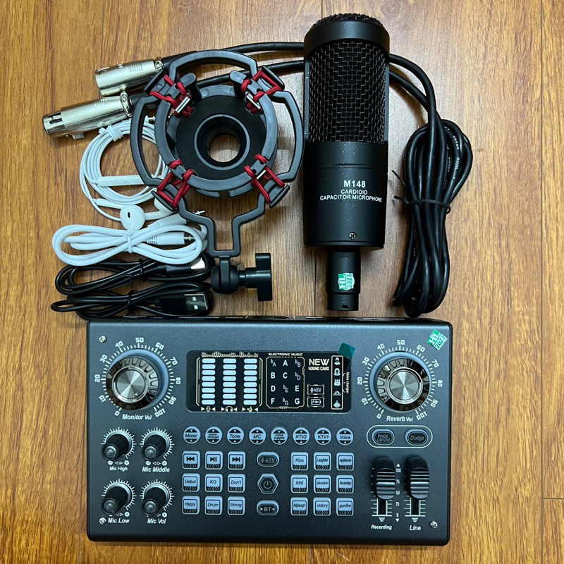 Chọn Bộ Thu Âm Livestream Mới Nhất 2023,Mic 48V Cordio M148 + Sound ...