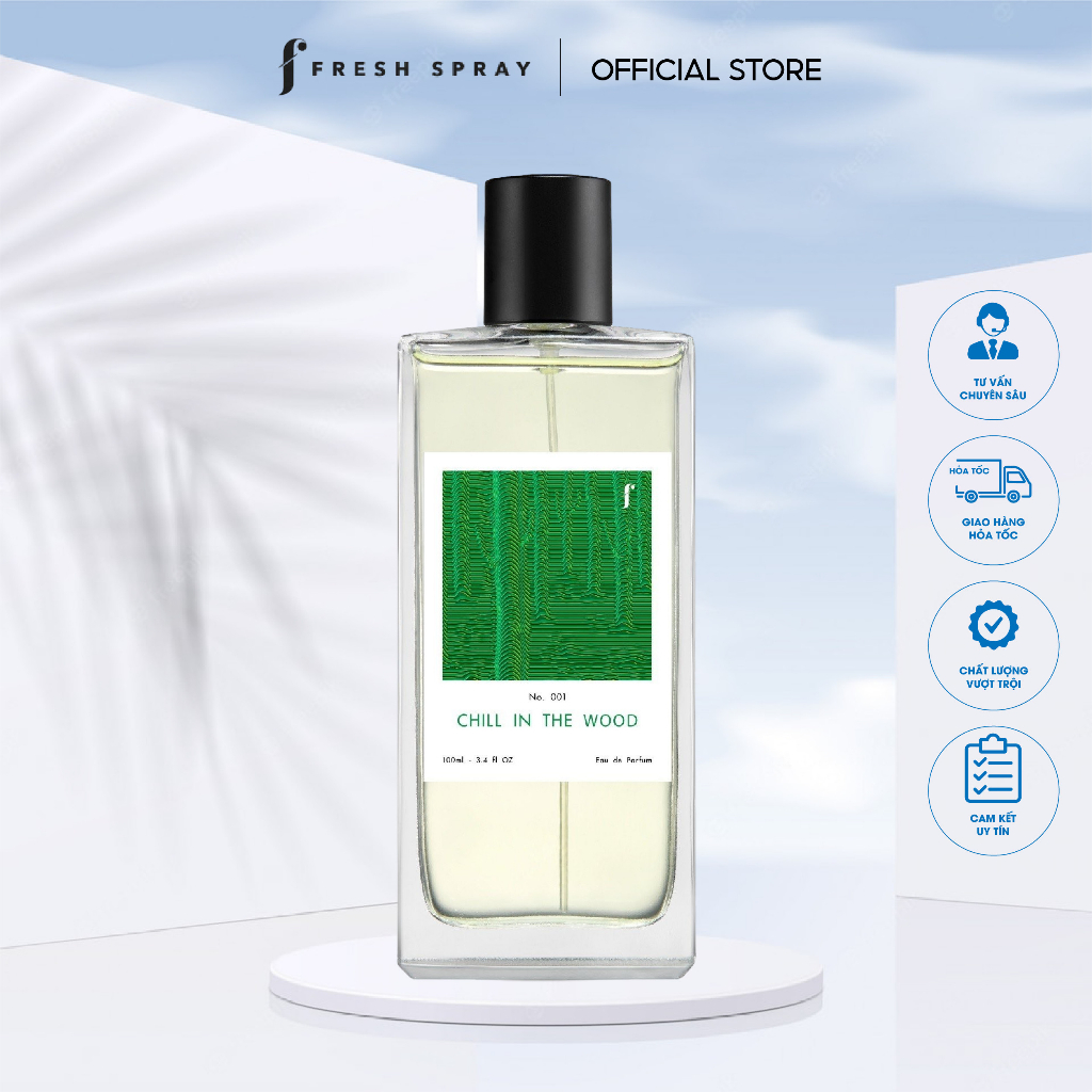 Nước hoa F Fresh Spray chill in the wood, nước hoa unisex chính hãng ...