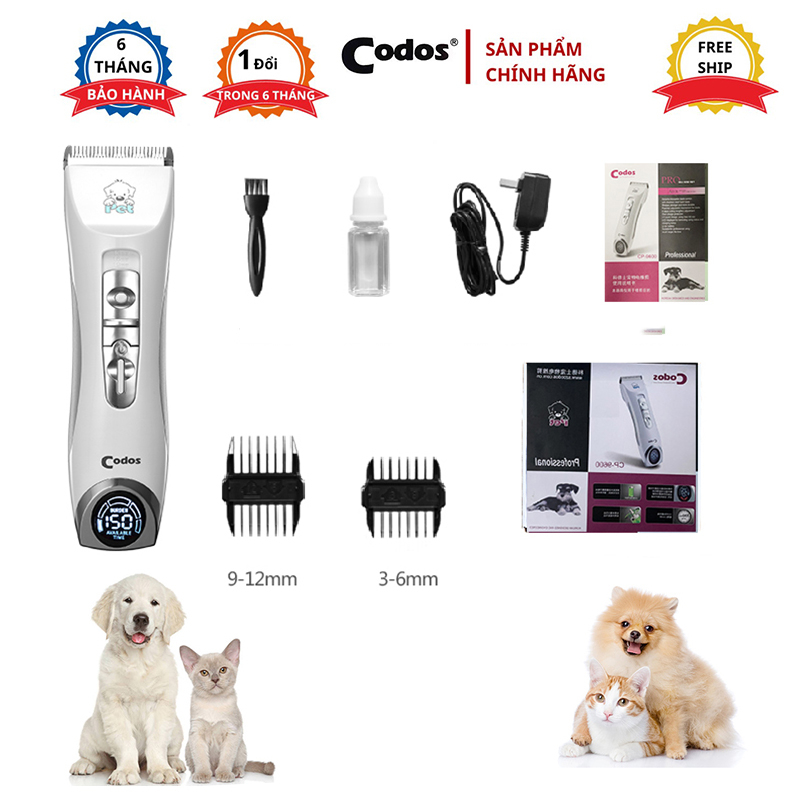 Tông đơ cắt tỉa lông chó, mèo chuyên dụng CODOS CP-9600 Hàng chính hãng ...