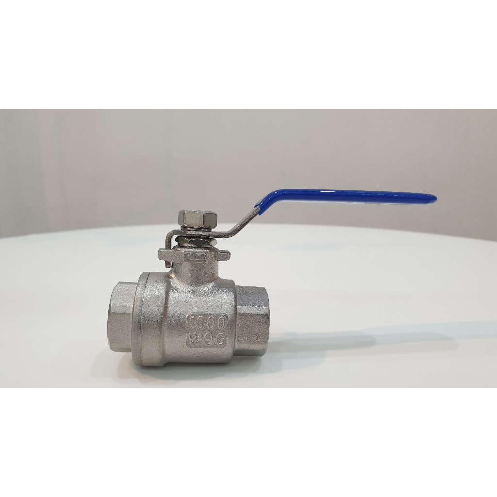 Van bi 2PC tay gạt nối ren, inox 304, PN16, DN20 | Shopee Việt Nam