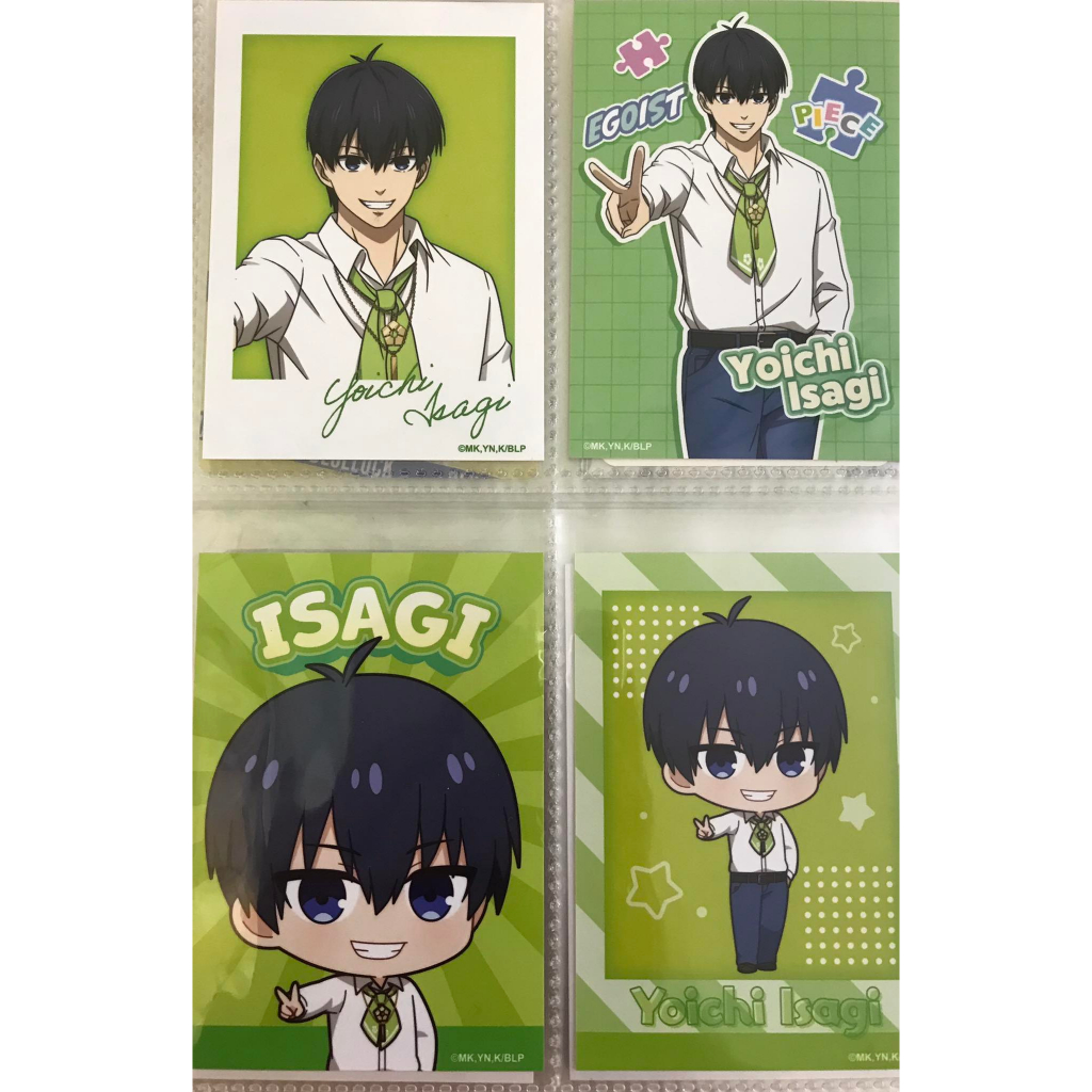 [Sẵn] Bộ 4 card isagi chính hãng | Shopee Việt Nam