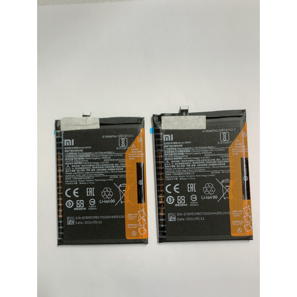 Pin Chính Hãng Xiaomi BN53 Dùng Cho Xiaomi Redmi Note 9 Pro / Note 10 ...