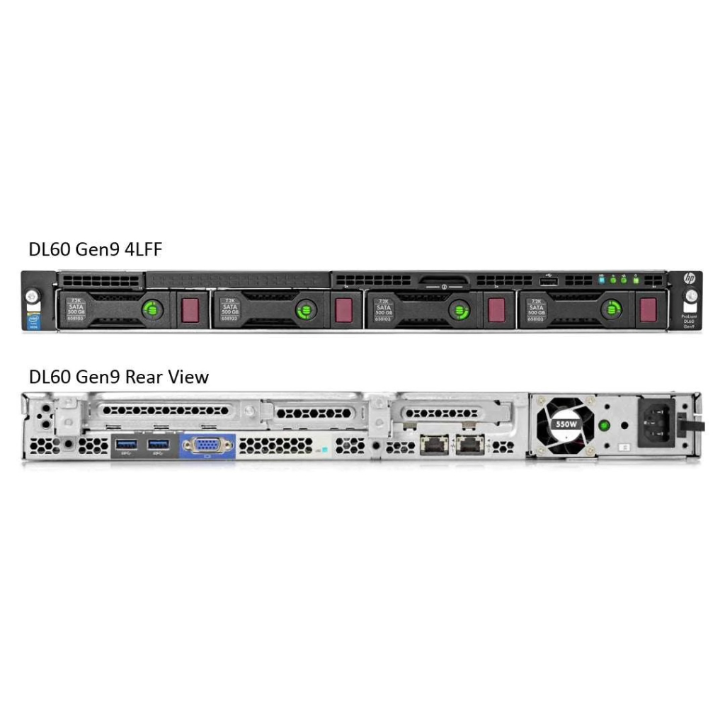 Máy chủ HP Proliant DL60 G9 DL160 G9 Dual socket 2011-3 hô trợ 2 CPU ...