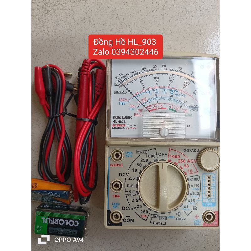 ĐỒNG HỒ VẠN NĂNG WELLINK HL _903 Loại Tốt ( Giá rẻ) | Shopee Việt Nam