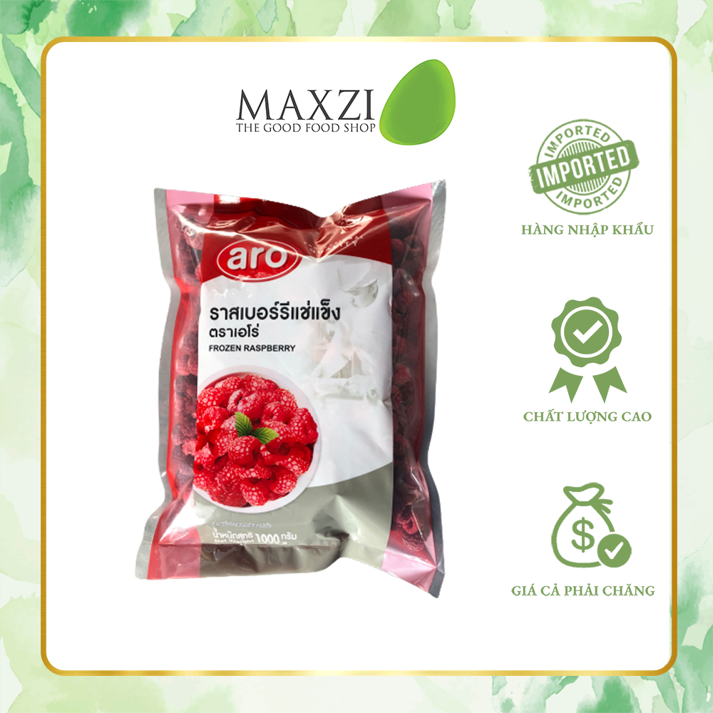 Mâm Xôi Đỏ Aro Đông Lạnh 1kg - Maxzi | Shopee Việt Nam
