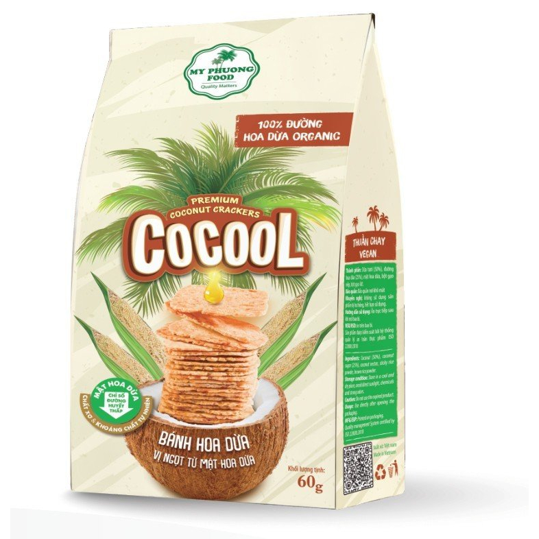 Bánh mật hoa dừa chất lượng cao COCOOL - 60g | Shopee Việt Nam