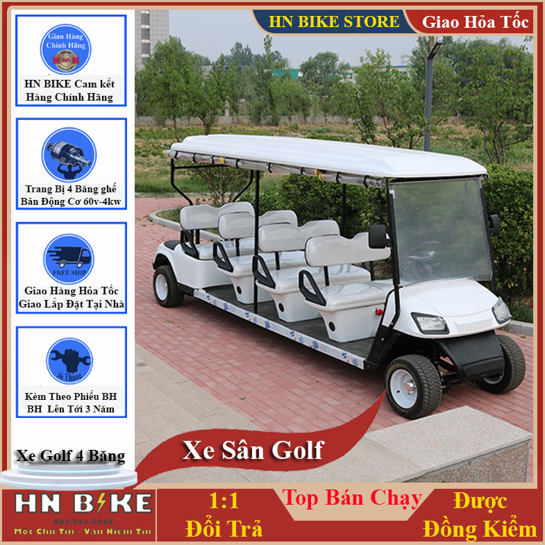 [ 145 triệu ] Xe điện sân Golf NOVACAR-F04 , Xe điện du lịch chở khách ...