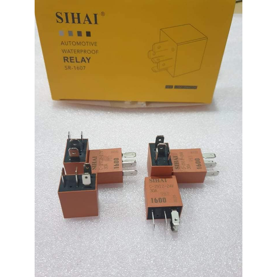 Role 4 chân, 5 chân SIHAI nhỏ điện 12v-24v. hàng xịn | Shopee Việt Nam
