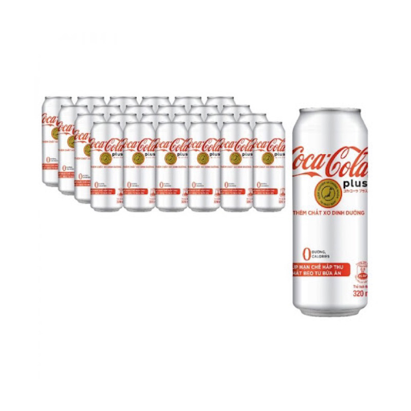 Coca Cola Plus 320ml (24 Lon) | Shopee Việt Nam