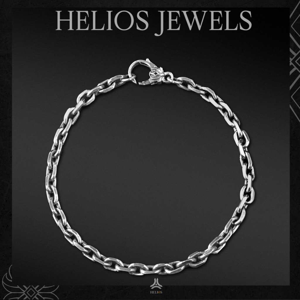 Vòng Tay Bạc S925 Chain Helios Rise x Lotus Helios Silver Original ...