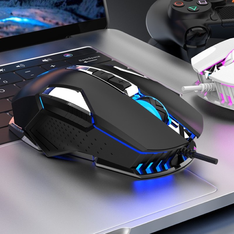 Chuột LED RGB 6400 DPI Gaming Mouse HXSJ X200 | Shopee Việt Nam