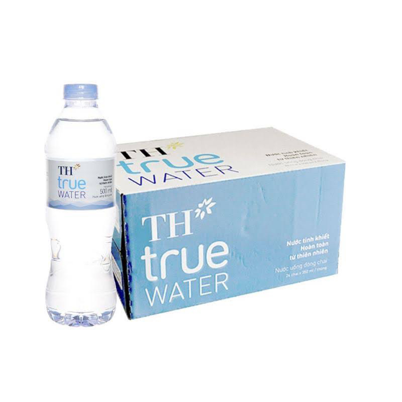 Nước Suối TH True Water 500ml (24 Chai) | Shopee Việt Nam