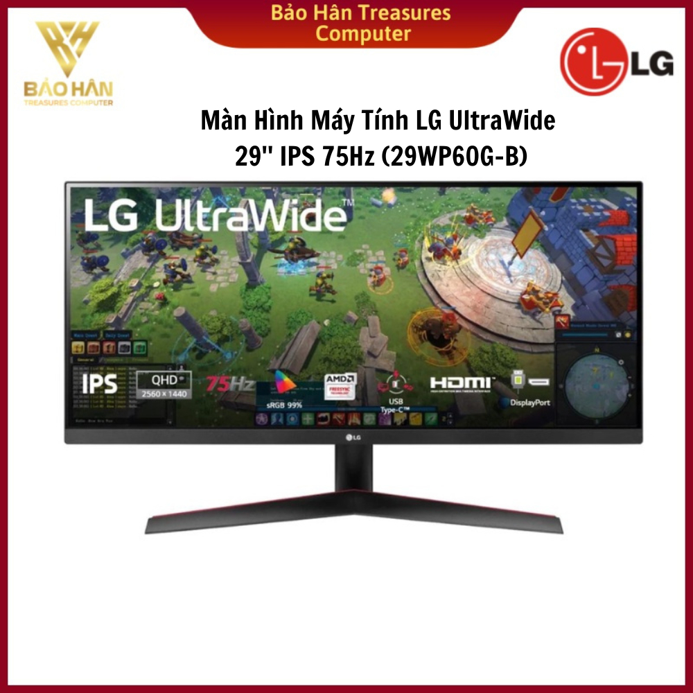 Màn Hình Máy Tính LG UltraWide 29'' IPS 75Hz AMD FreeSync HDR10 sRGB ...