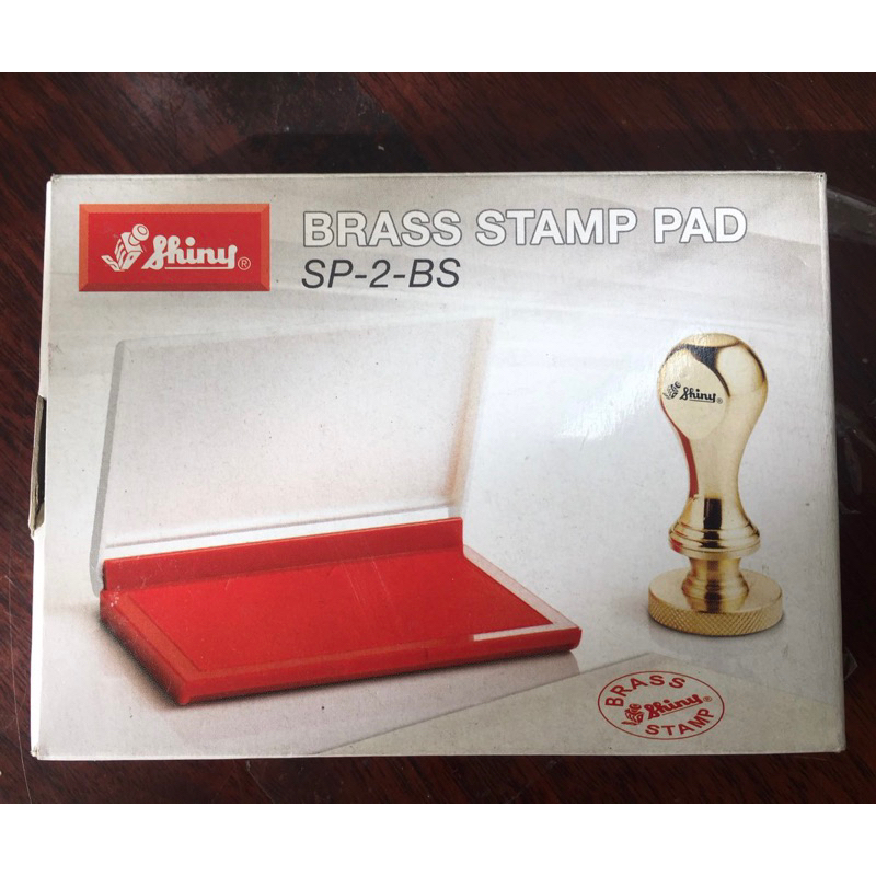 Tampon dấu đồng Shiny SP-2-BS / Khay mực dấu đồng Shiny SP-2-BS ...