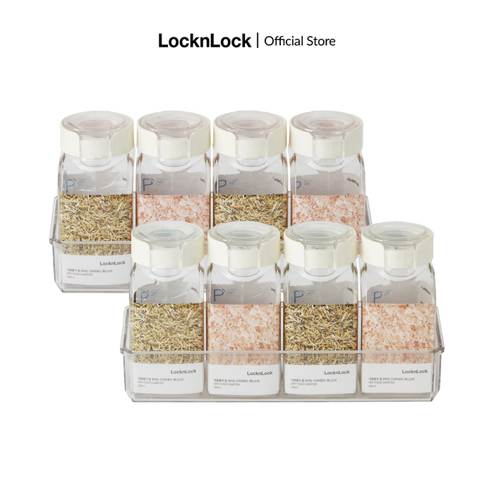 Hũ đựng thực phẩm khô màu trong suốt Lock&Lock Dry Food Canister 380ml ...