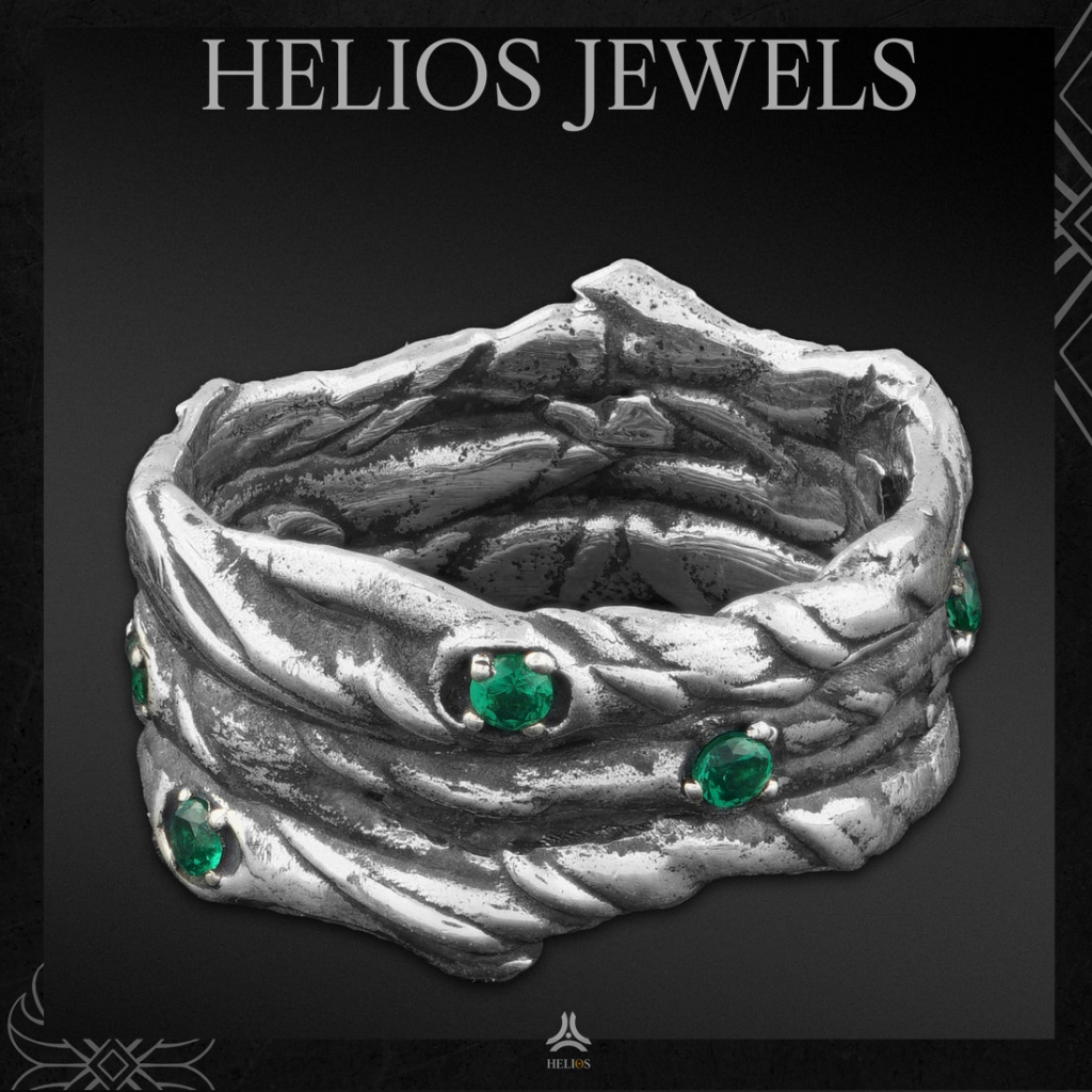 Nhẫn Bạc S925 Trunk - Bough Helios Silver Original | Shopee Việt Nam