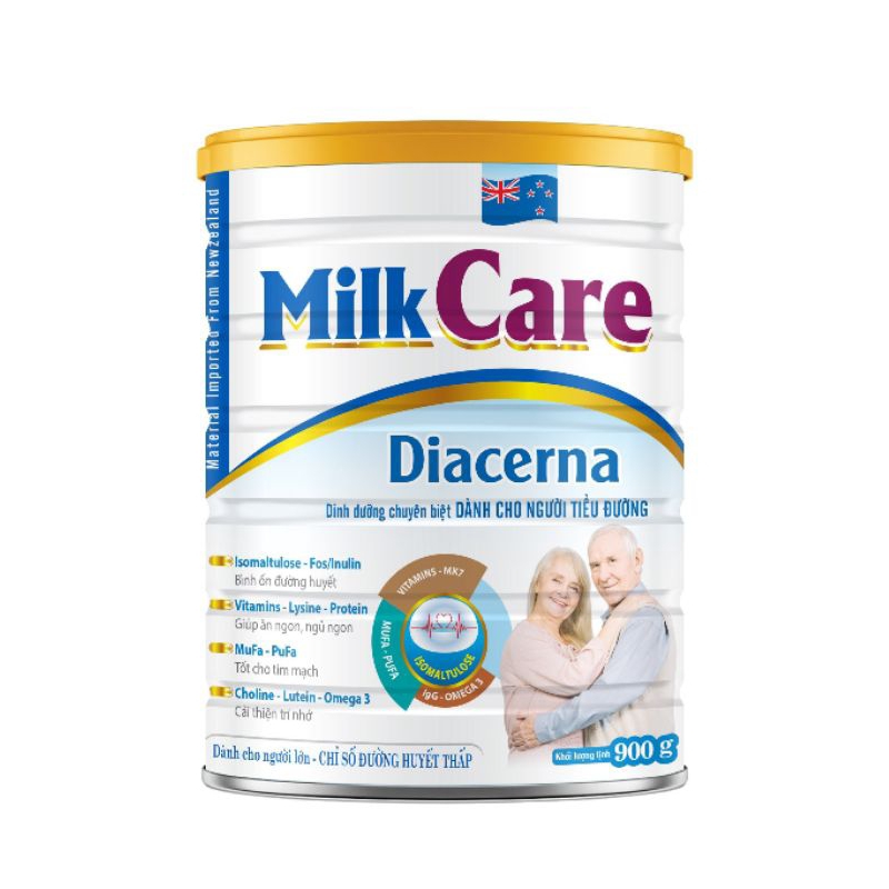 SỮA BỘT DINH DƯỠNG MILK CARE DIACERNA CHUYÊN BIỆT DÀNH CHO NGƯỜI TIỂU ...