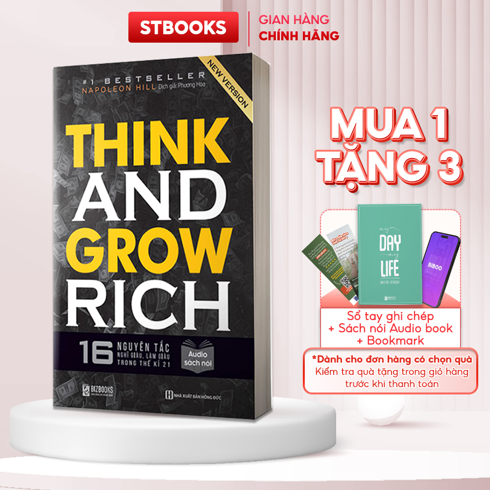 Sách Think And Grow Rich - 16 Nguyên Tắc Nghĩ Giàu Làm Giàu Trong Thế ...