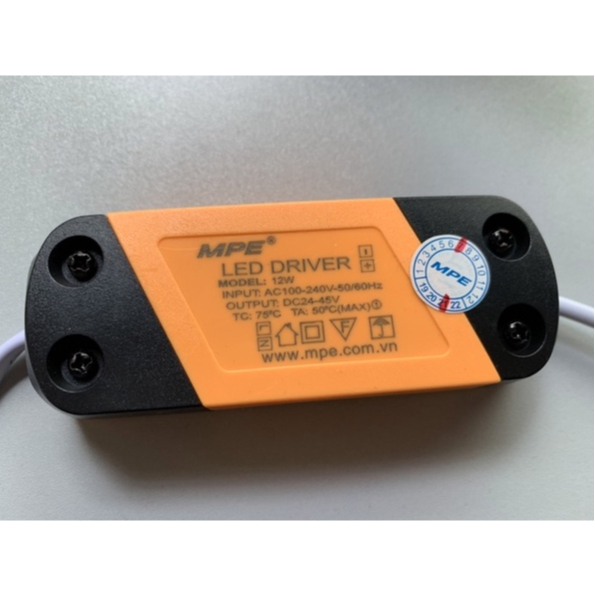 [HỎA TỐC] Tăng phô (driver) đèn led âm trần MPE 6W / 9W / 12W / 18W ...