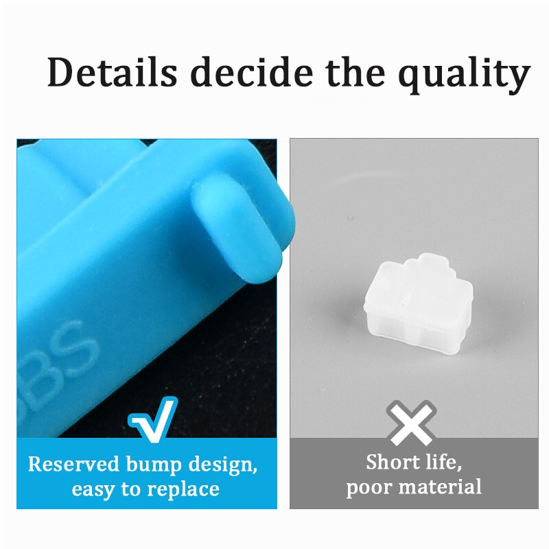 Bộ 16 Nút Bịt Cổng USB HDMI RJ45 Bằng Silicone Nhiều Màu Chống Bụi ...