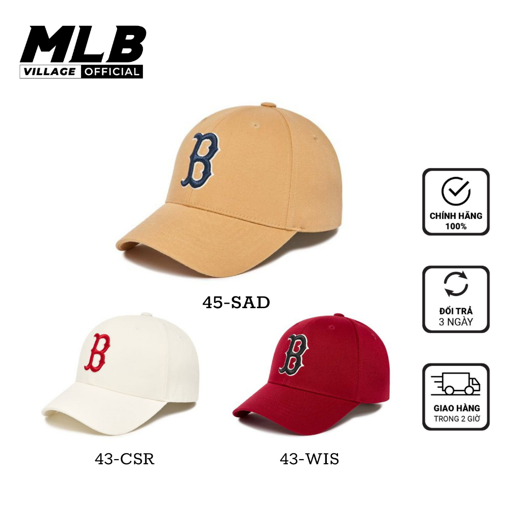 Mũ MLB chính hãng - Mũ MLB New Fit Structure Ball Cap 3ACP0802N-43SAD ...