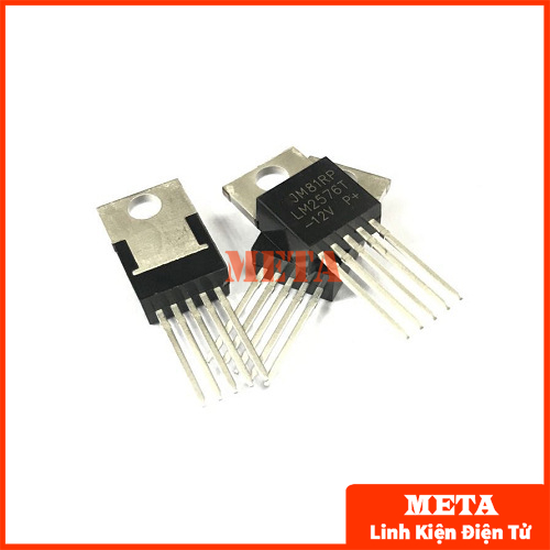 IC Nguồn Hạ Áp Buck 3A DC DC LM2576 LM2576T 3.3V 5V 12V ADJ Điện Áp Vào 4-40V ra 3.3-37V Chân ...