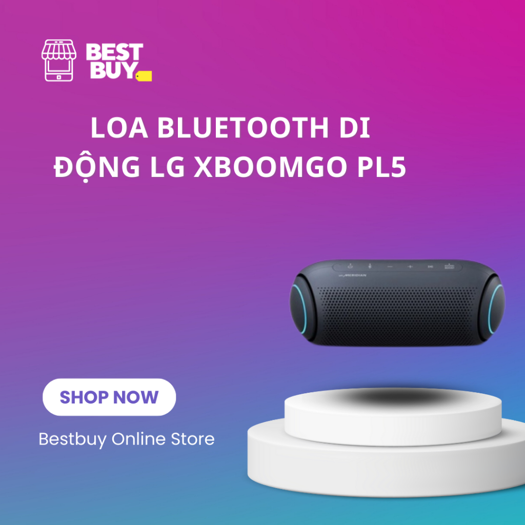 Loa Bluetooth Di Động LG Xboomgo PL5 | Hàng Chính Hãng | Shopee Việt Nam