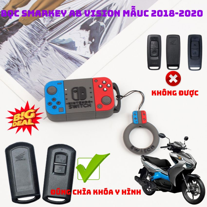 bọc smartkey cho xe honda SH, Air blade, Lead, Winner x, Sh mode, PCX ...