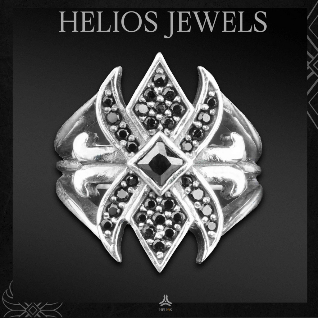 Nhẫn bạc nam, nữ HeliSilver Mystery Lotus Ring Helios Original S925 | Shopee Việt Nam