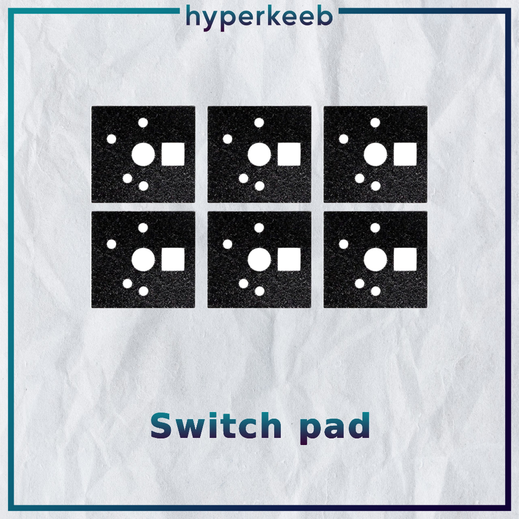 [FOAM] Switch foam Poron, PE | Switch pad | Foam tiêu âm cho switch dán ...