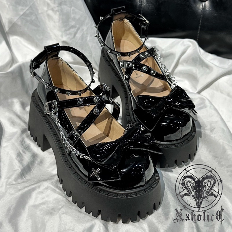 [ XxholicC ] - GIÀY BÚP BÊ SPIKE PlatForm | Shopee Việt Nam