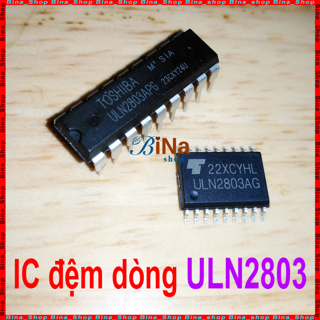 IC đệm dòng ULN2803 ULN2803APG DIP-18 SOP-18 | Shopee Việt Nam